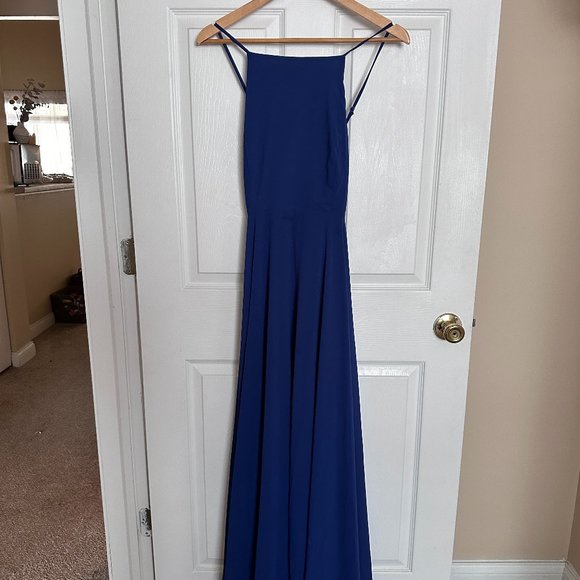 Lulus | Dresses | Lulus Mythical Kind Of Love Gown Medium Royal Blue ...